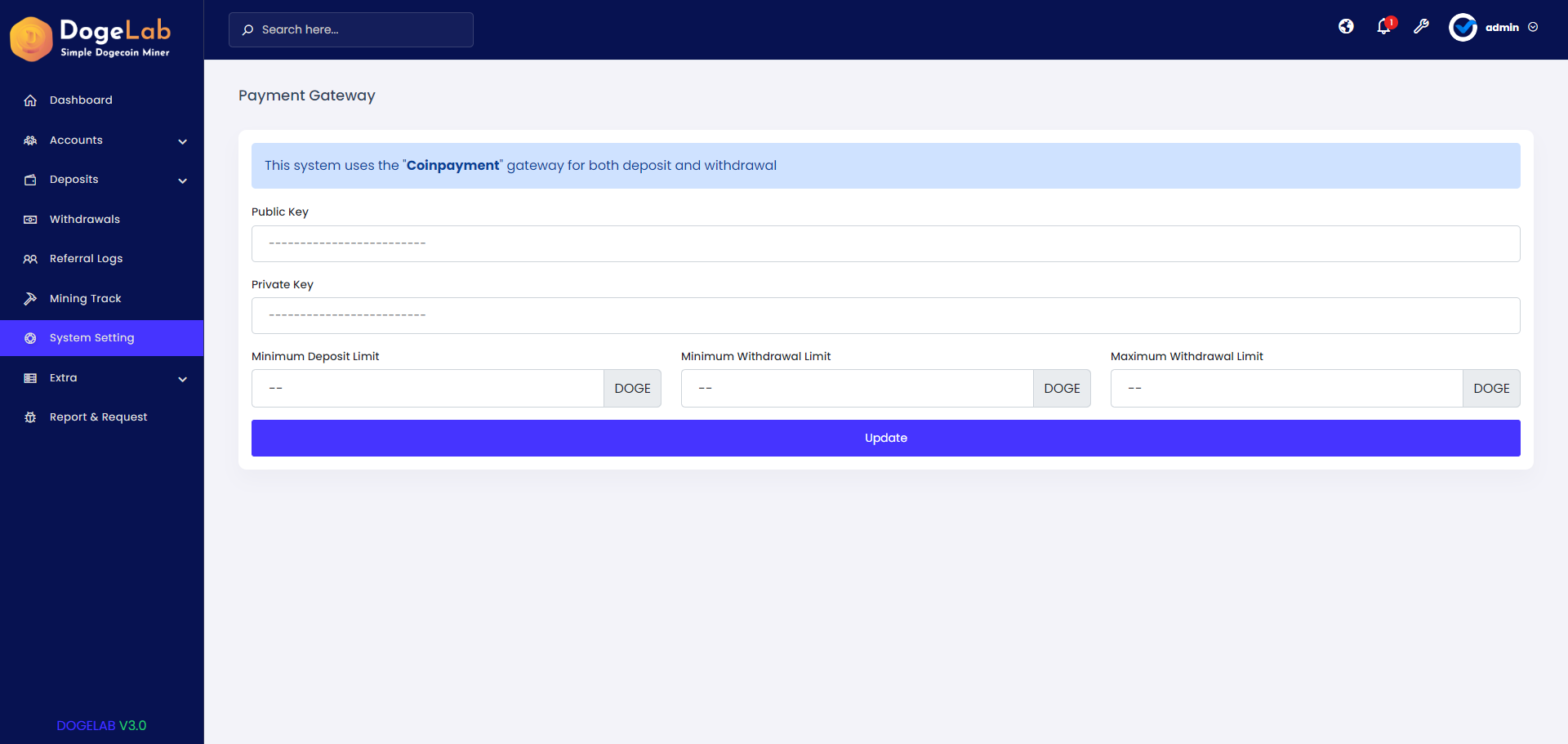 DogeLab - Cloud DogeCoin Mining Platform by ViserLab | CodeCanyon